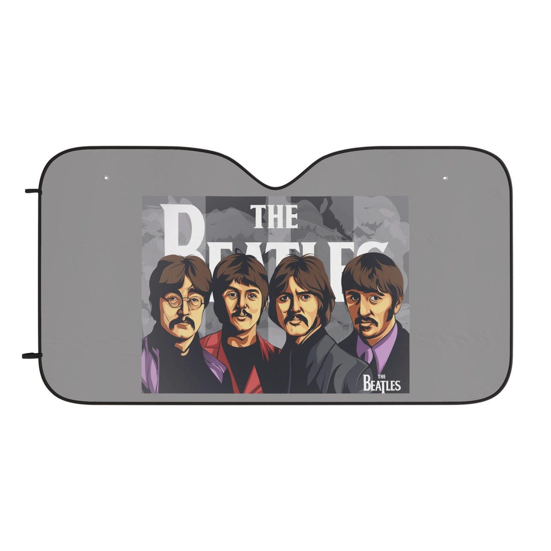 The Beatles 1968 Art Car Windshield Sunshade Cover - Etsy