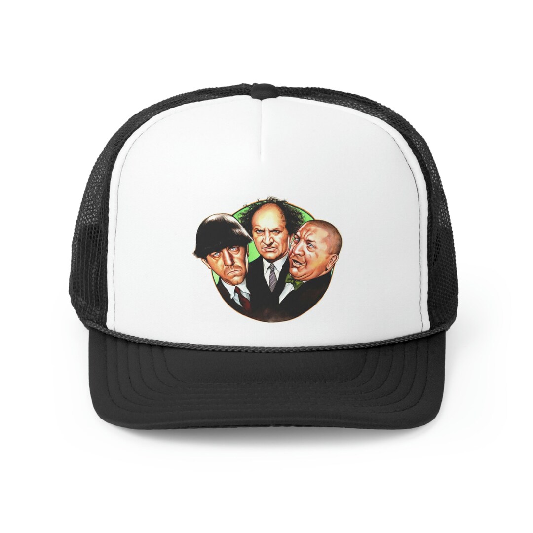 The Three Stooges Trucker Hat Featuring the Classic Comedy Trio - Curly ...