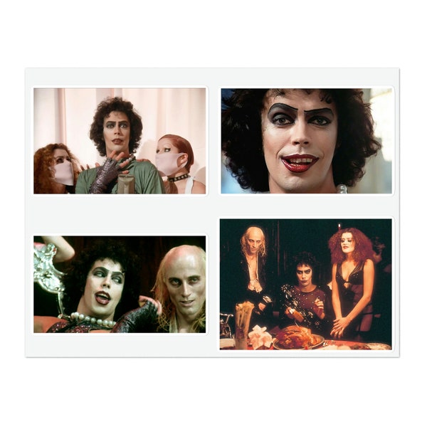 Transparent Stickers Horror - Etsy