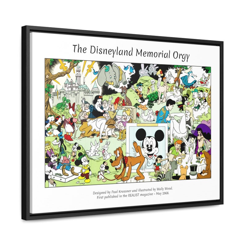 The Disneyland Memorial Orgy by Mad Magazine Artists - Wally Wood - is ...