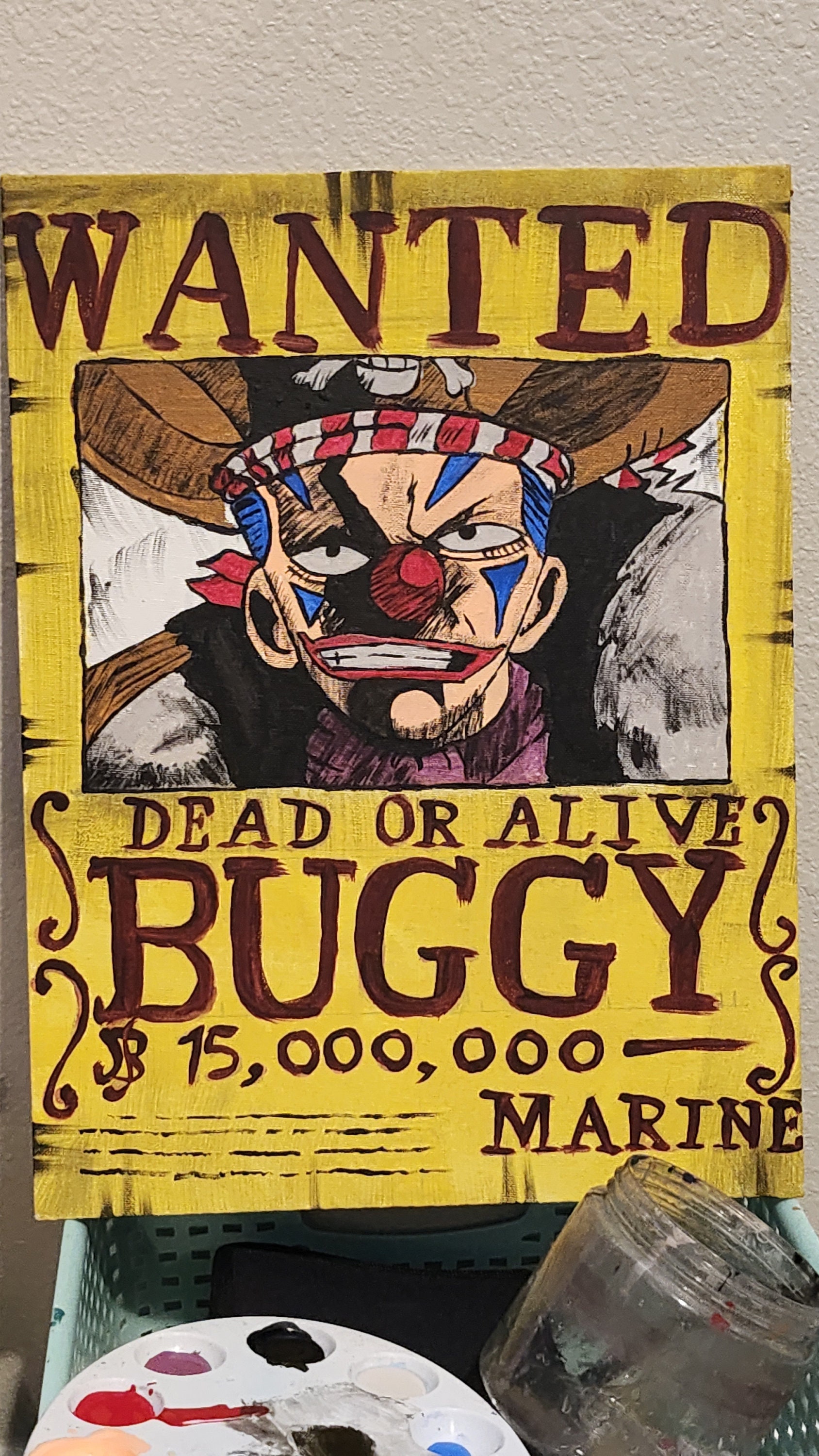 Buggy the Clown Wanted Poster - Etsy