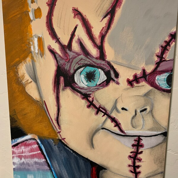 Chucky Face Painting - Etsy