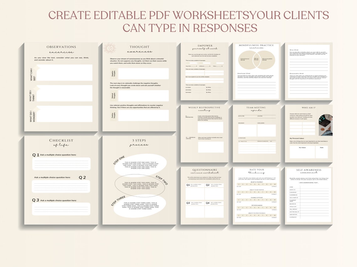 Buy Coaching Worksheet Canva Templates Coaching Canva Templates Online ...