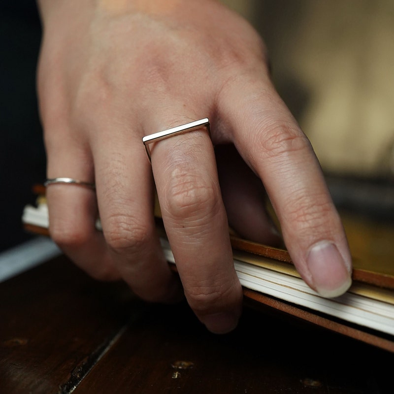 Geometric Ring - Etsy