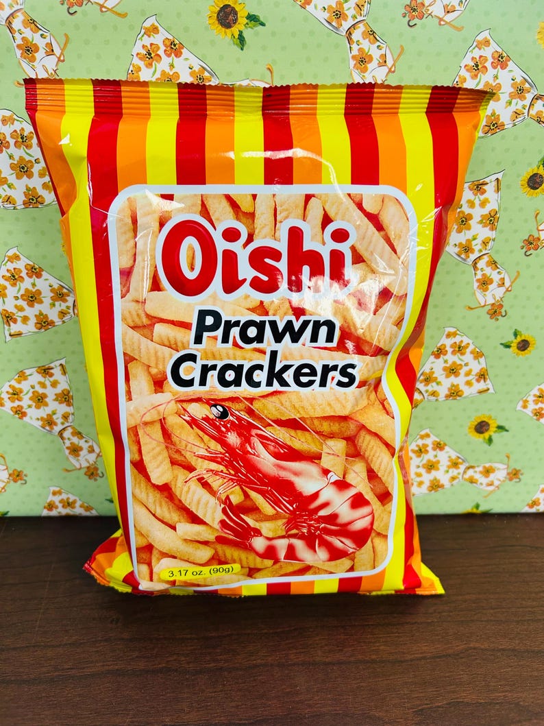 Prawn Crackers, Fishda, Cracklings, Kirei Oishi X 5 Bags - Etsy