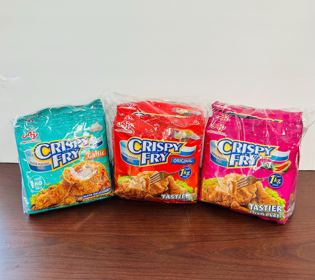 Crispy Fry Breading Mix X 12 Available in Original, Garlic or Spicy - Etsy