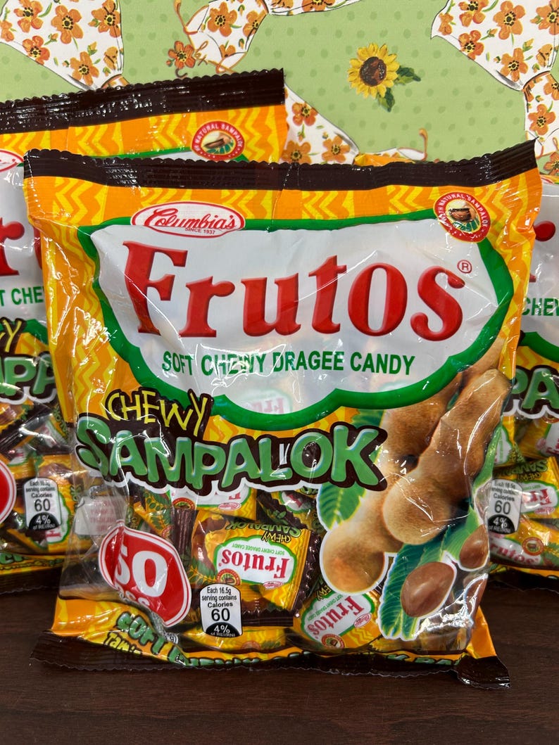 Frutos Sampalok Candy X 3 Bags ( 50 Candies Each ) Philippines Tamarind ...