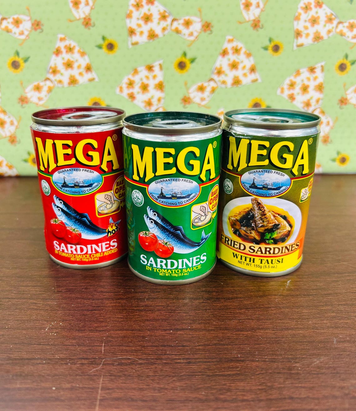 Mega Sardines 155 Grams X 5 Cans - Etsy