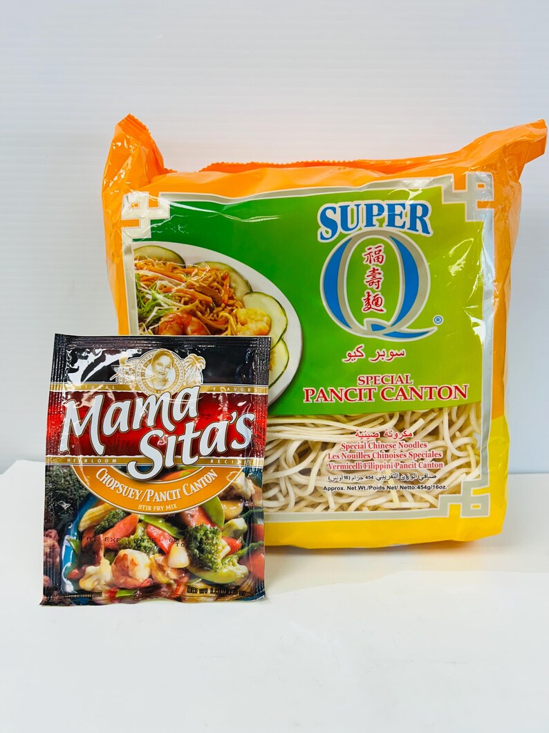 Super Q Special Pancit Canton 16 Oz & Mama Sita's Pancit Canton Stir ...