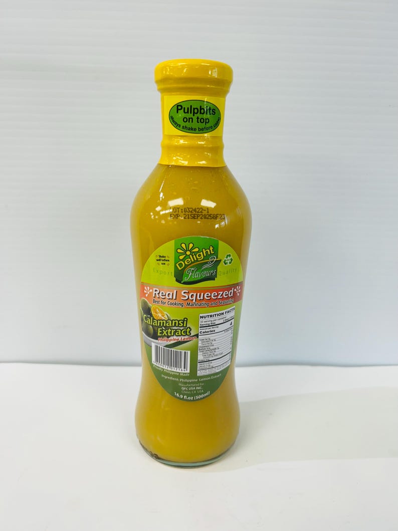 Delight Real Squeezed Calamansi Extract 500 Ml - Etsy