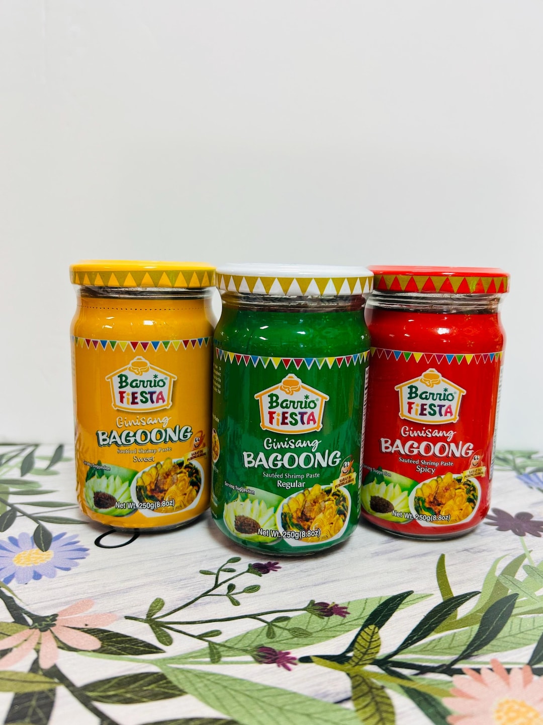 Bagoong Alamang Shrimp Paste 250 Grams Each X 2 Bottles Product of the ...