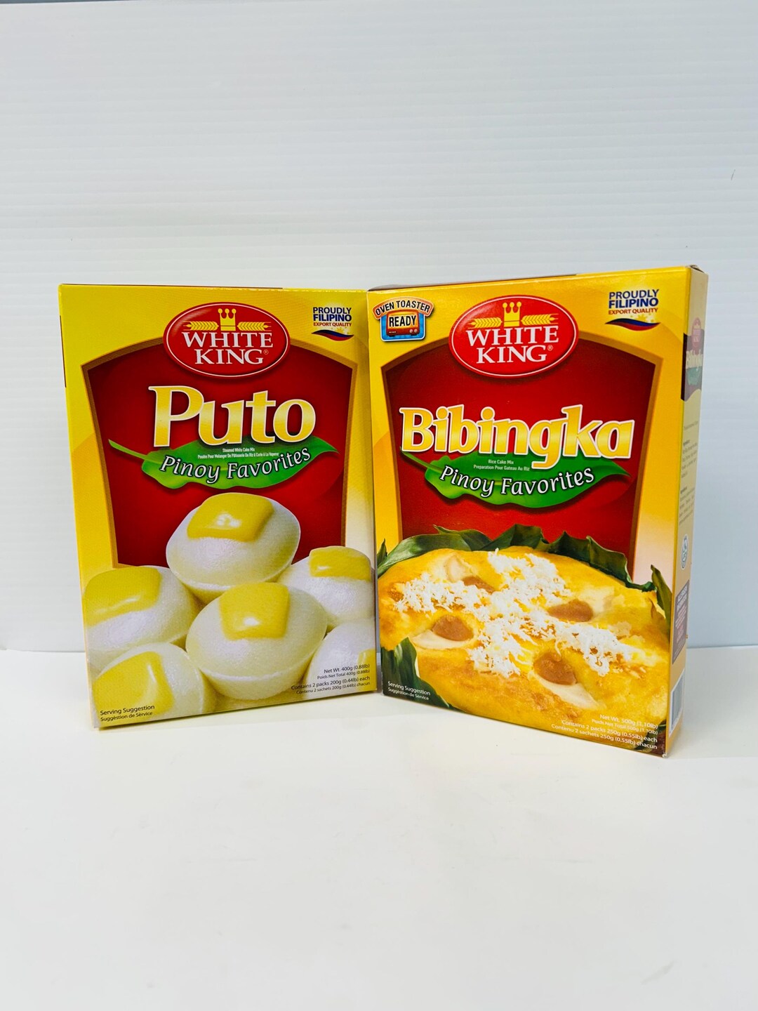 White King Pinoy Favorites Puto or Bibingka Mix 2 Boxes Proudly ...