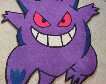 Gengar Rug - Etsy