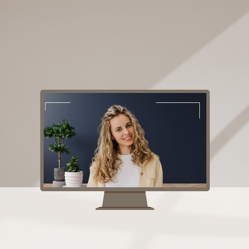 Aesthetic Minimal Zoom Background Zoom Background Home Office Virtual ...