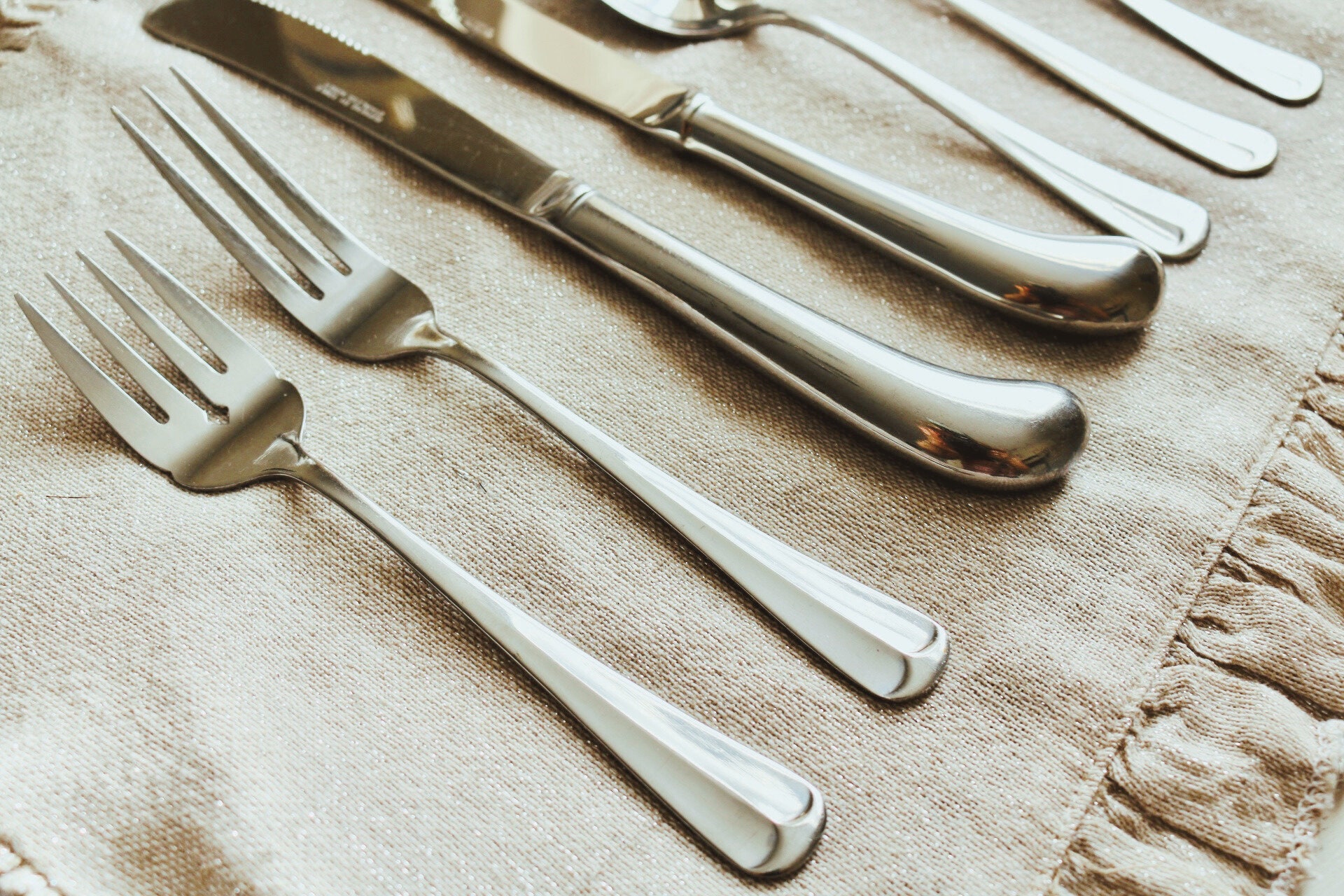 Ashley (stainless, Supreme) by TOWLE SILVER Flatware - Etsy