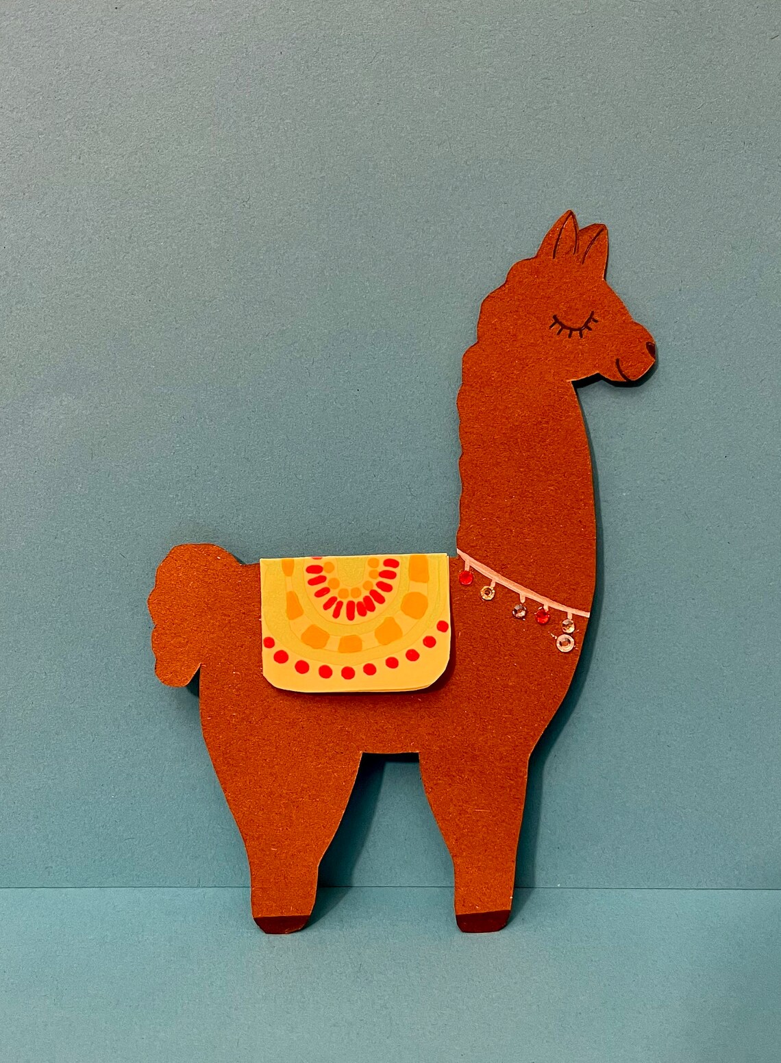 DIY (kids) Birthday Invitation: Lama or Alpaca Craft - Etsy