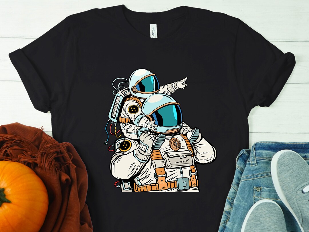 Astronaut T-shirt, Spaceman Shirts, Spacewoman Shirt, Cosmonaut Tees ...