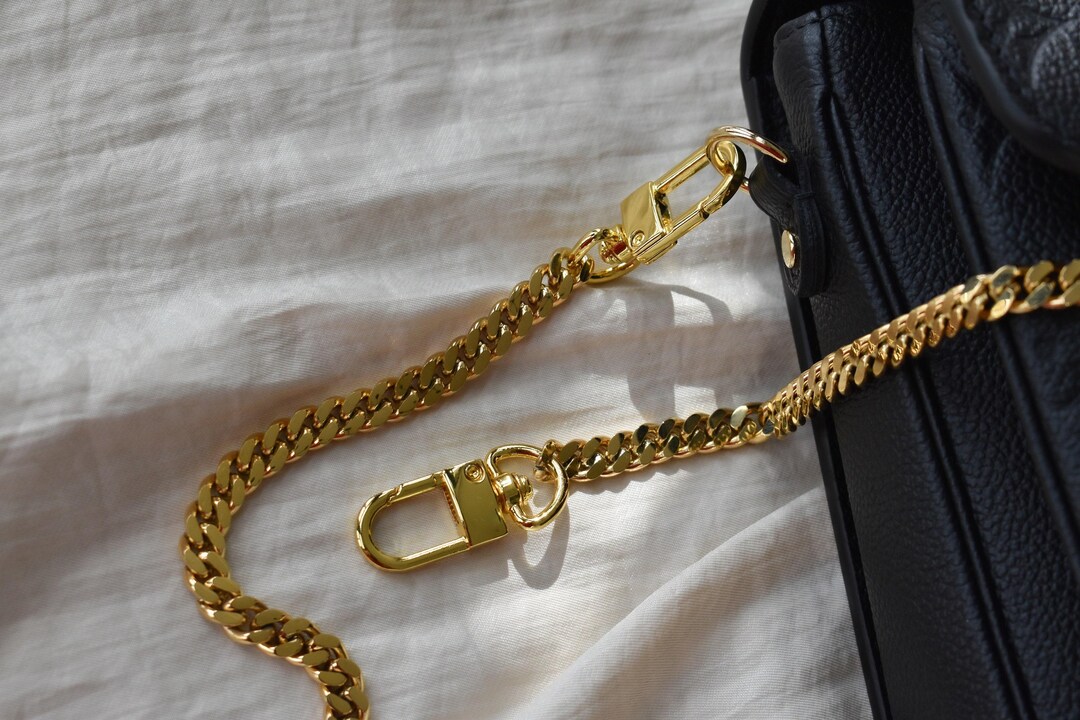 Women Bag Purse Chain Strap Gold Silver, Lux Chain Replacement Handbag ...