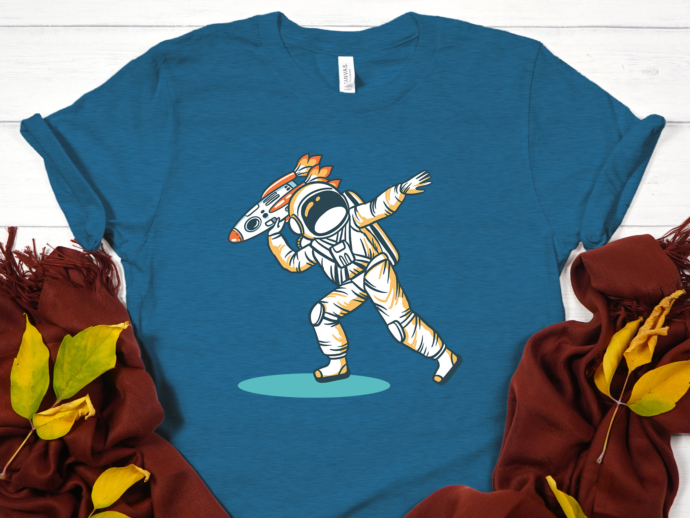Astronaut T-shirt, Spacecraft Shirts, Planet Tees, Spaceship Astronaut ...
