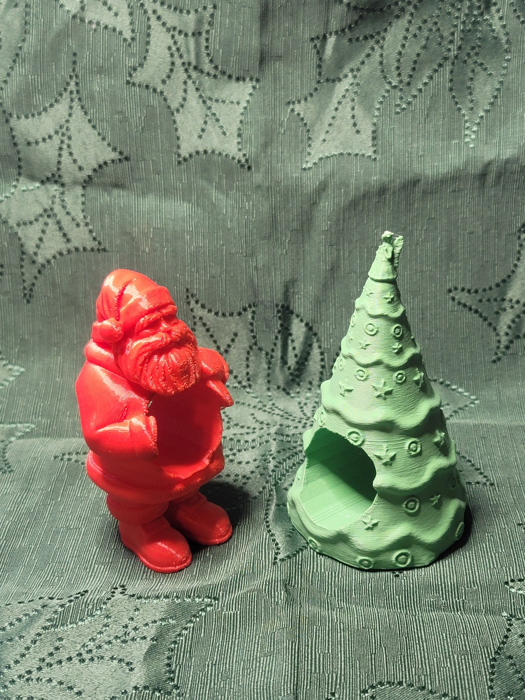 Santa Clause Napkin Rings Christmas Tree Napkin Rings - Etsy