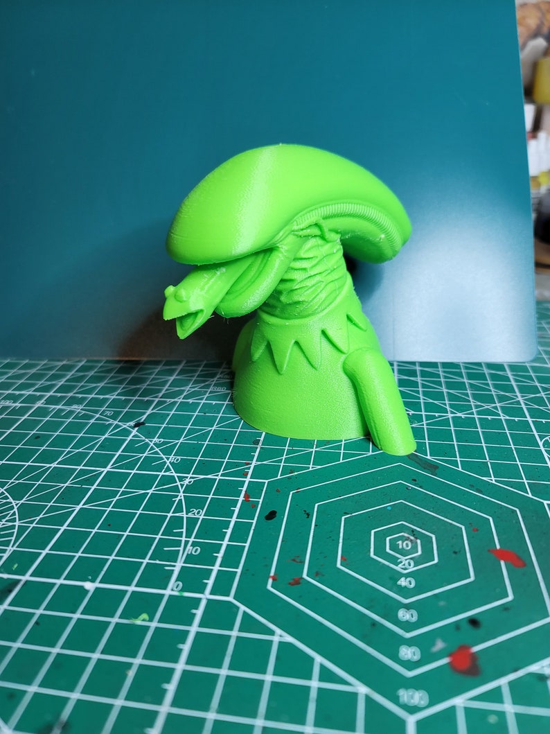 Kermit the Frog Xenomorph - Etsy