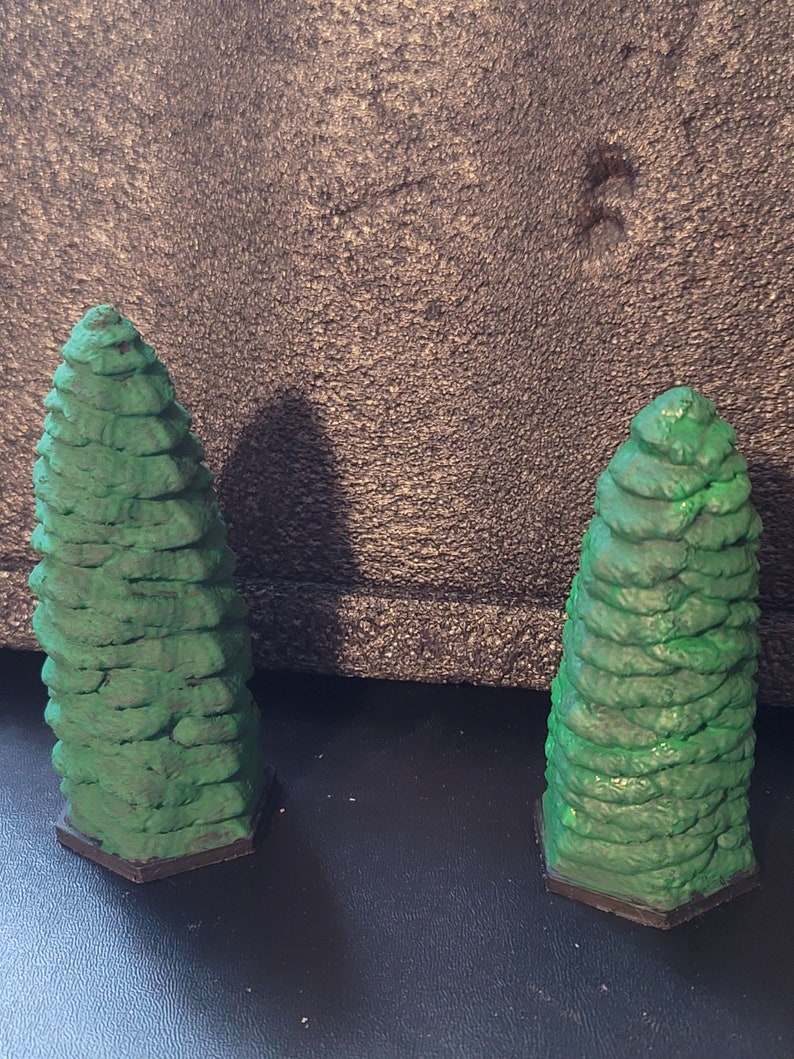 Heroscape Evergreen Tree 5-pack 2 Sizes Included custom - Etsy