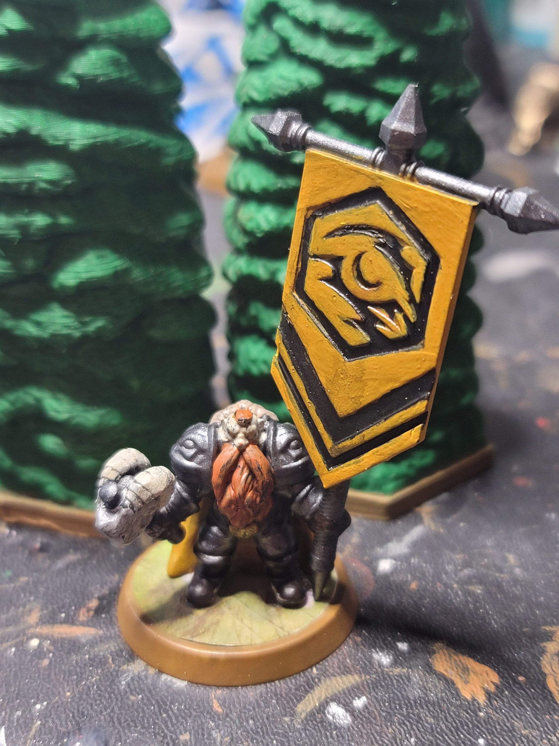 Grynik Ironbleeder - Aquilla's Flag Bearer - Heroscape - Custom - RPG ...