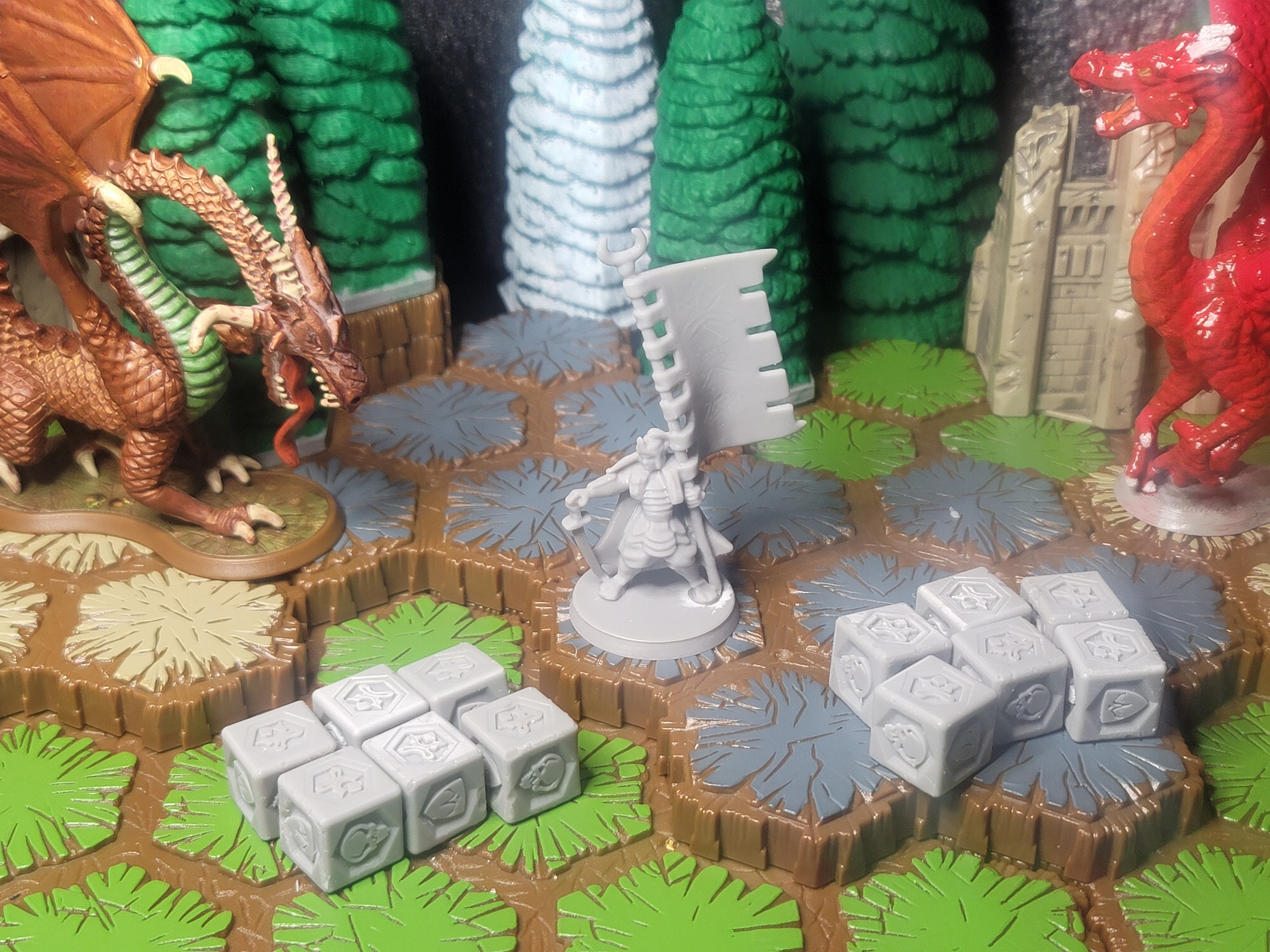 Hatamoto Taro - Heroscape - Einar's Flag Bearer - RPG - Dnd - Minatures ...