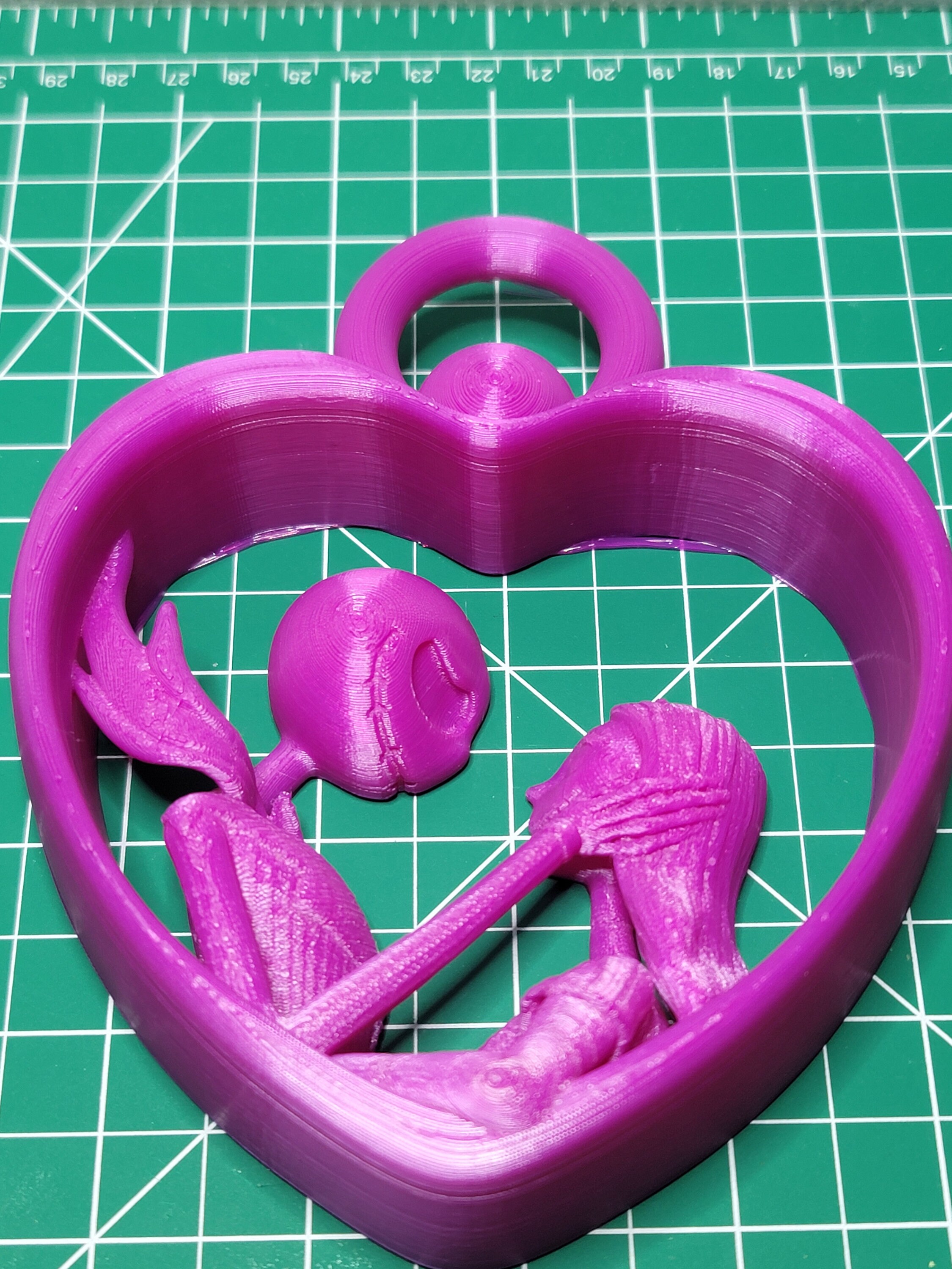 Jack and Sally St.valentine's Heart - Etsy