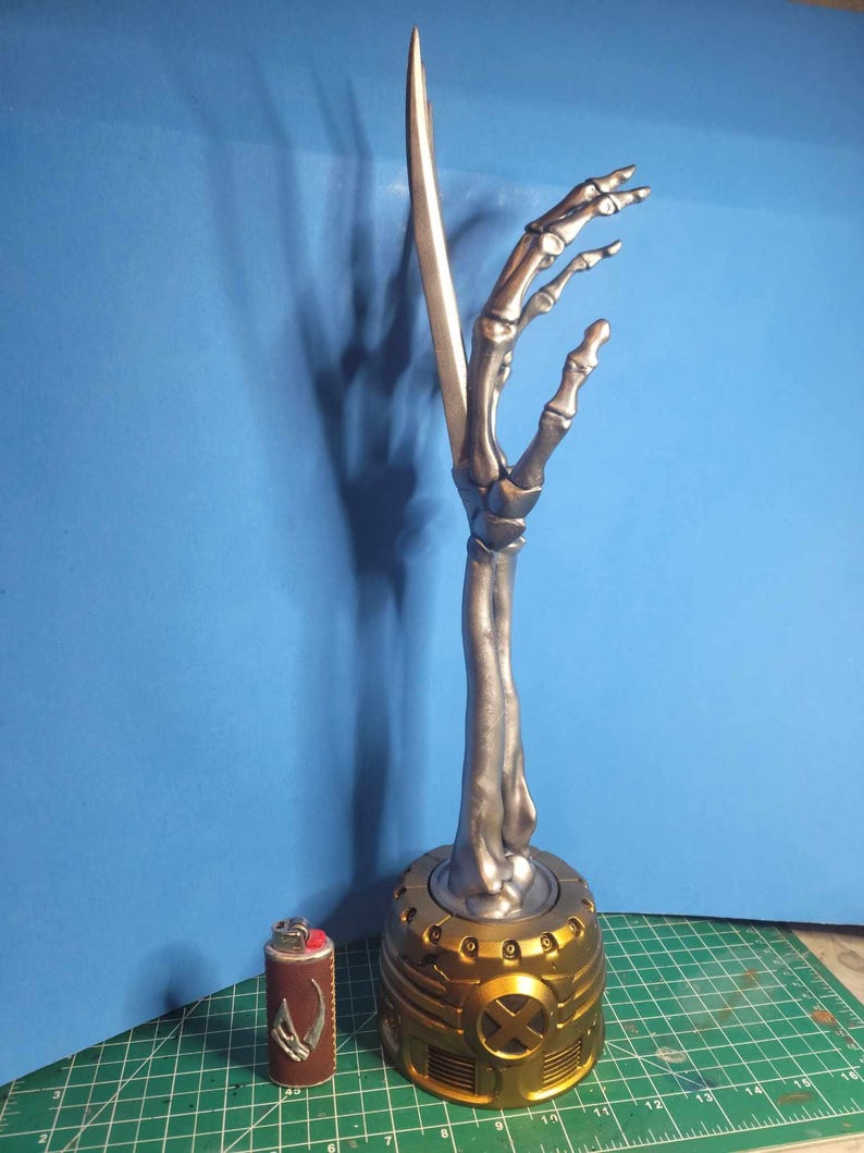 Wolverine's Skeletal Arm With Claws - Etsy