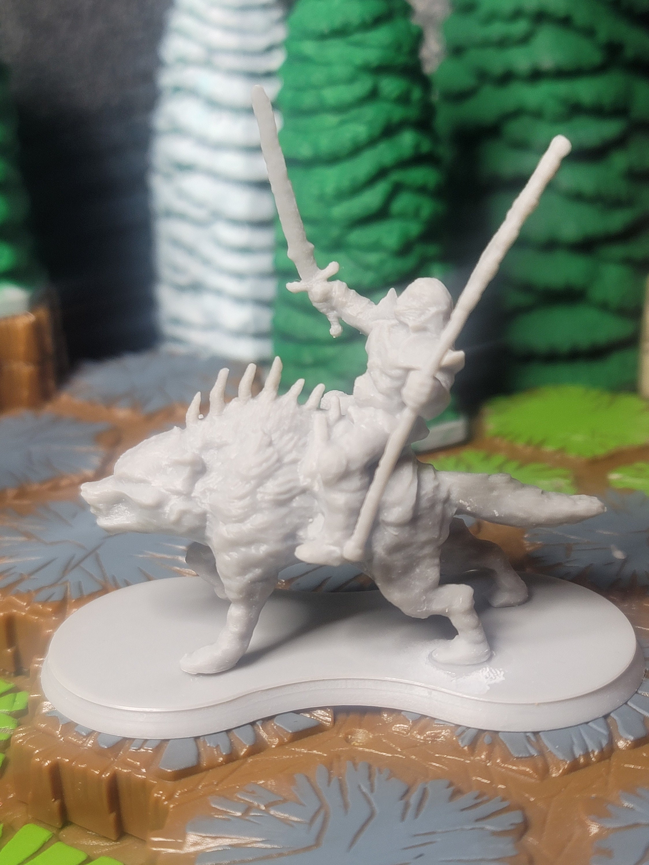Gothlok - Valkrill Flag Bearer - Heroscape - RPG - Dnd - Minatures - Etsy