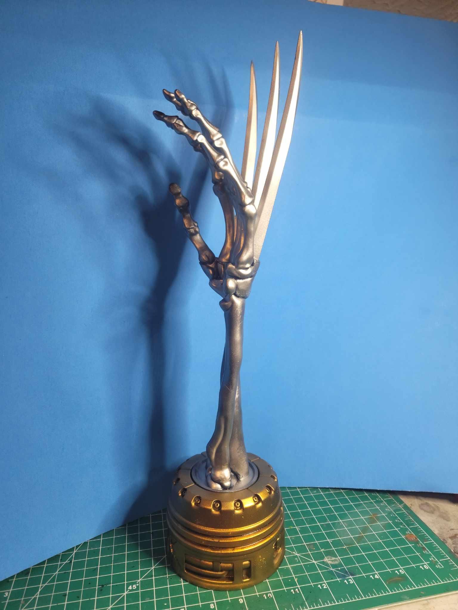 Wolverine's Skeletal Arm With Claws - Etsy