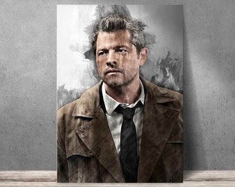 Castiel Poster - Etsy