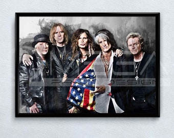 Aerosmith Poster - Etsy