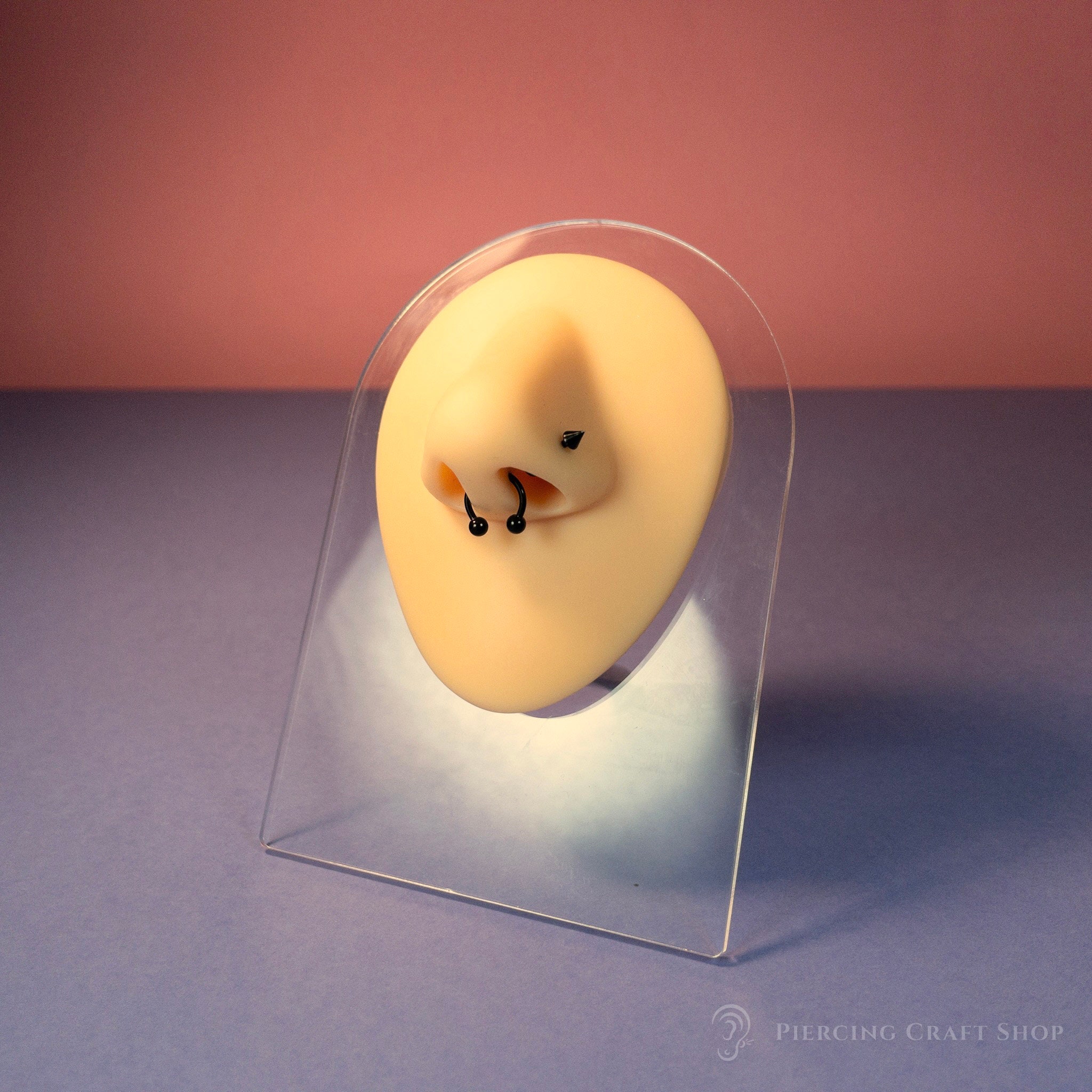 HQ Silicone Nose, Nose Displays for Piercing, Jewellery, and ...