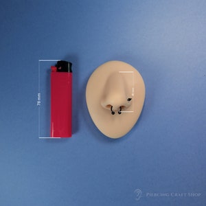 HQ Silicone Nose, Nose Displays for Piercing, Jewellery, and ...