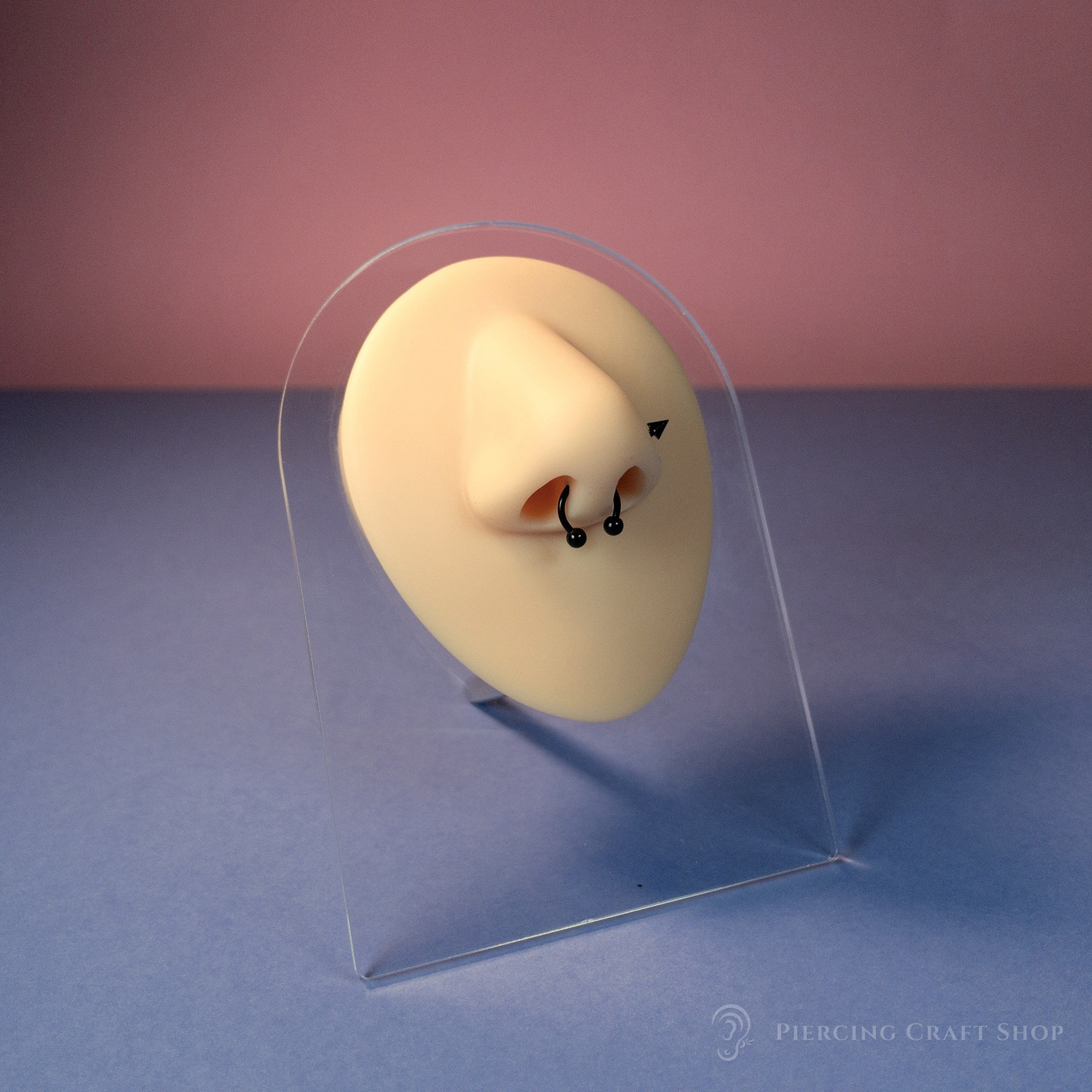 HQ Silicone Nose, Nose Displays for Piercing, Jewellery, and ...