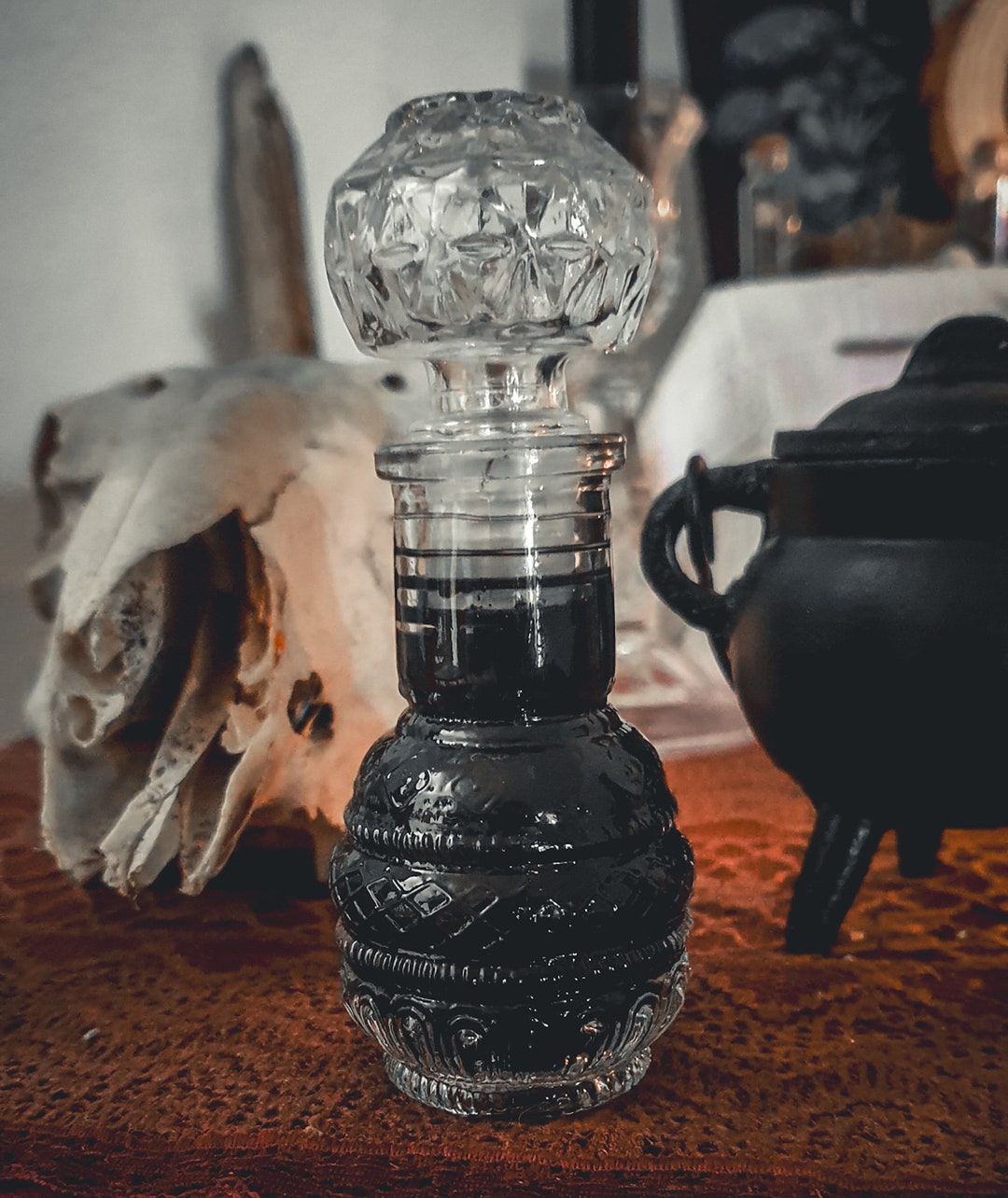 Black Water for Scrying | Spirit Communication | Divination - Etsy