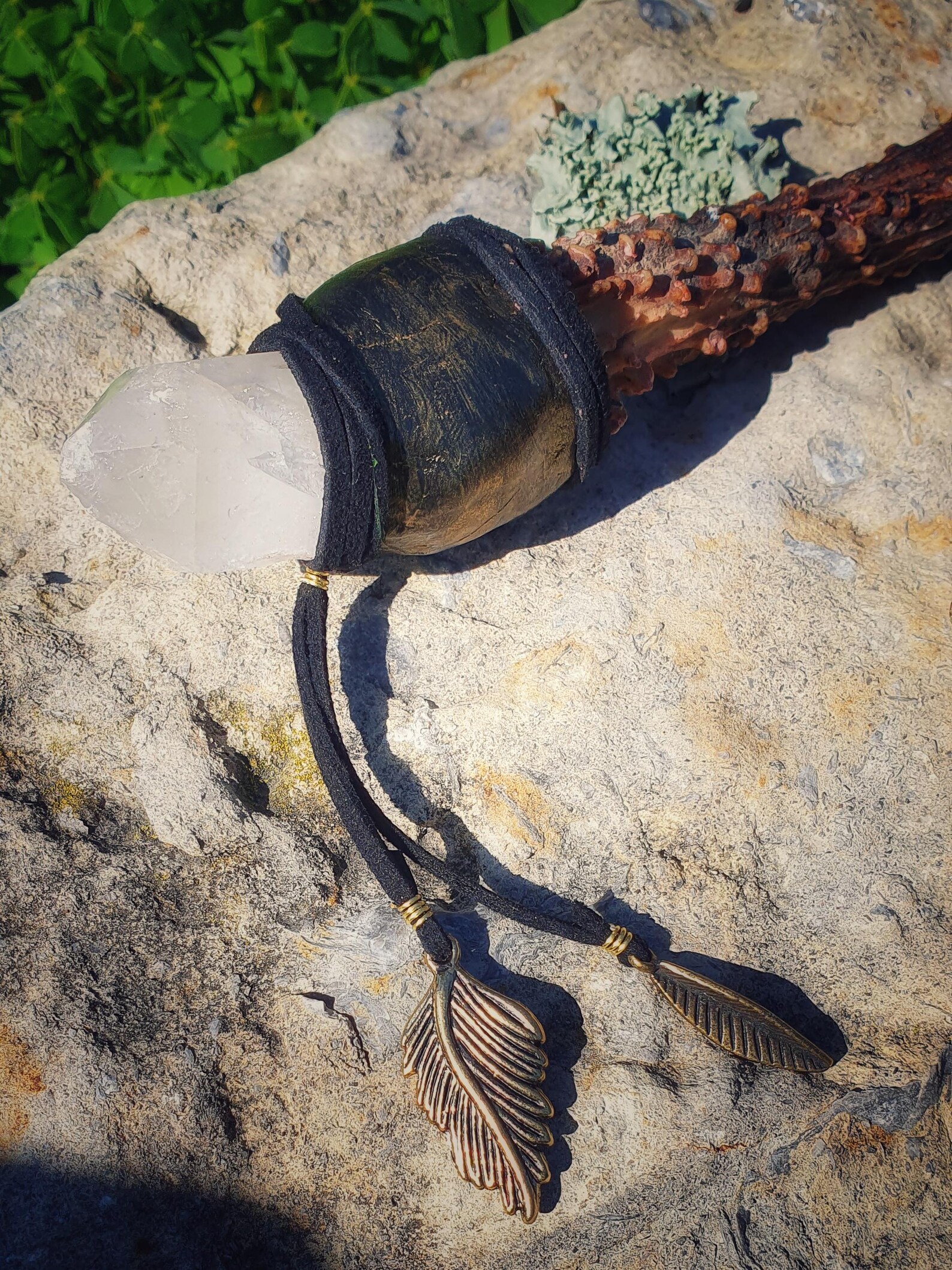 Antler Wand OOAK "spirit of the Forest" | Earth Magic | Paganism ...