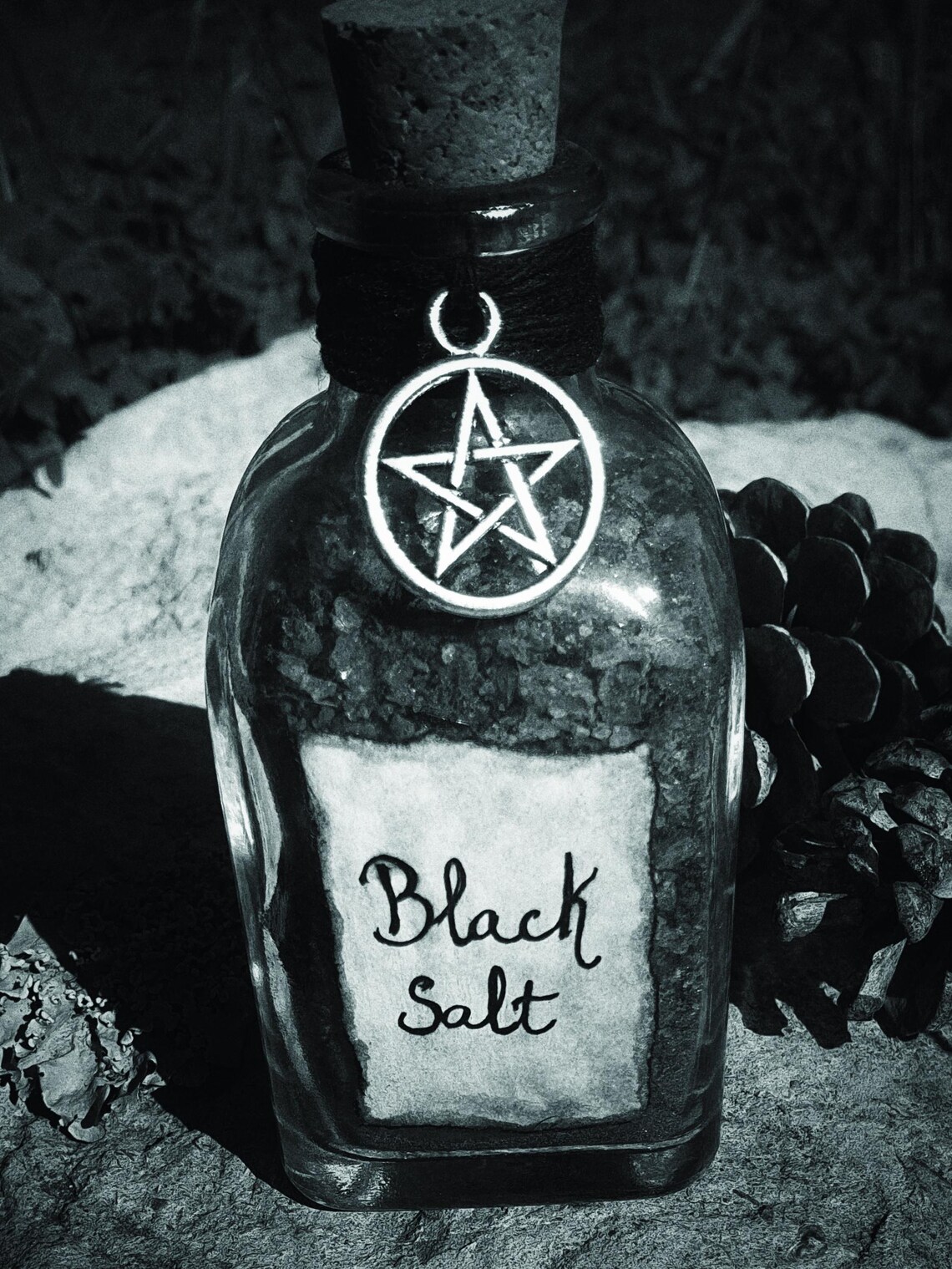 Authentic Witch's Black Salt for Protection, Banishing, and Curse ...