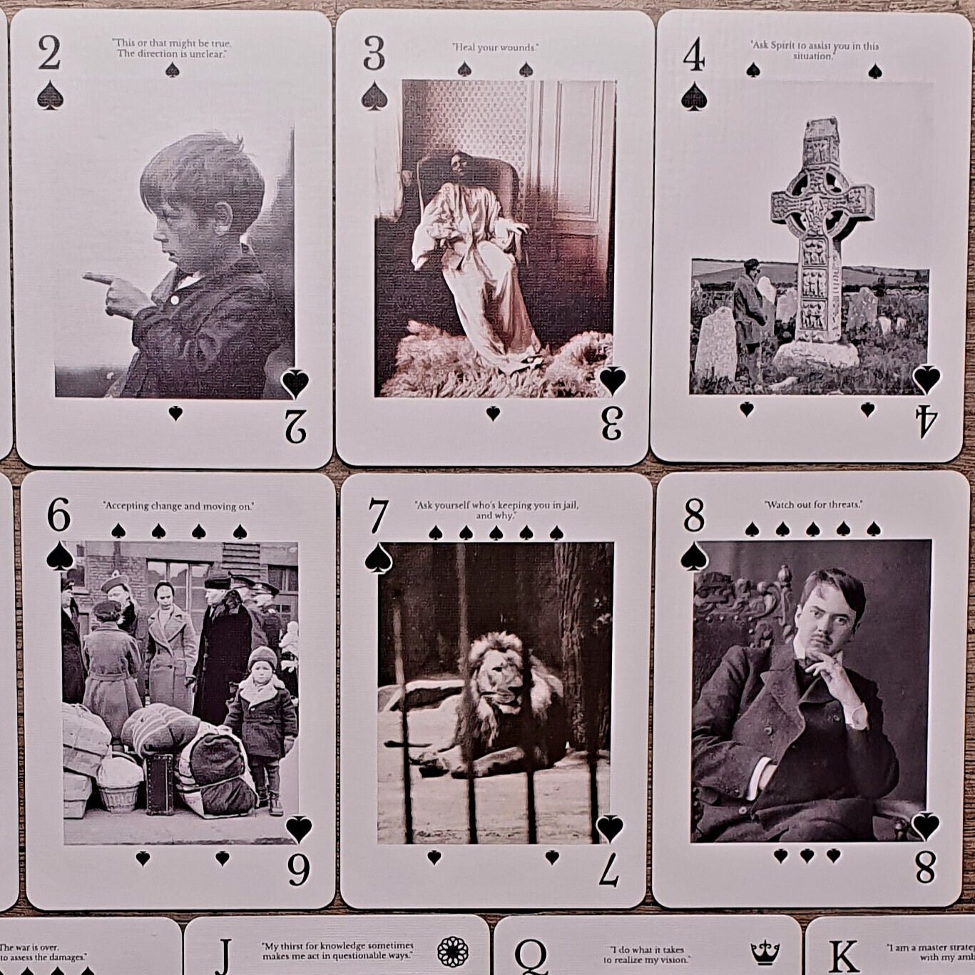 Unspoken Memories Cartomancy Deck | Playing Cards | Divination ...