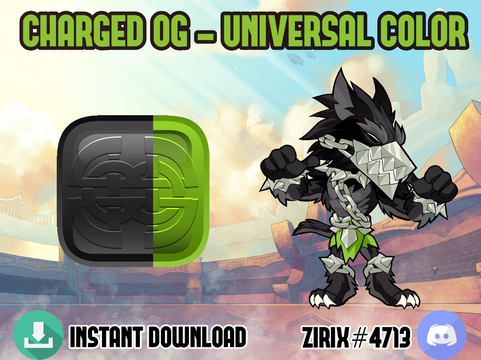 Charged OG Universal Color Scheme Für Brawlhalla - Etsy.de