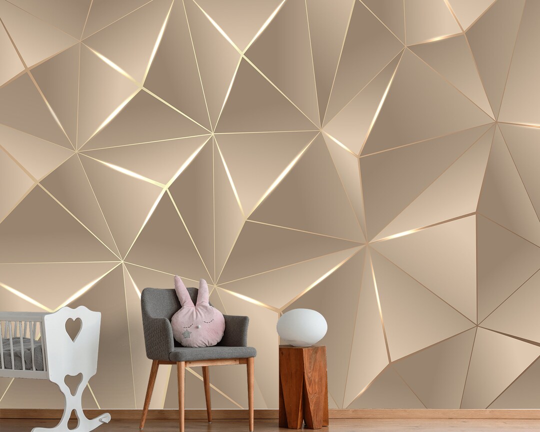 Polygonal Light Background. Modern Design With Geometric Planes and ...