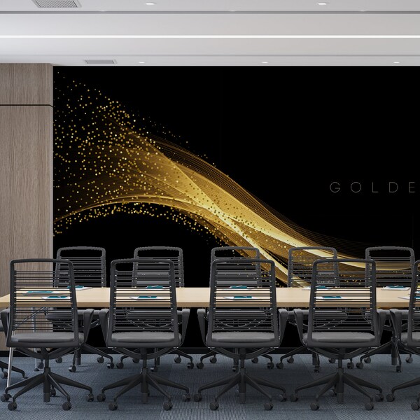 Shiny Gold Wallpaper - Etsy