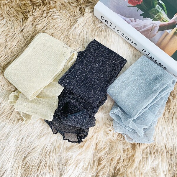 Silver Glitter Socks - Etsy