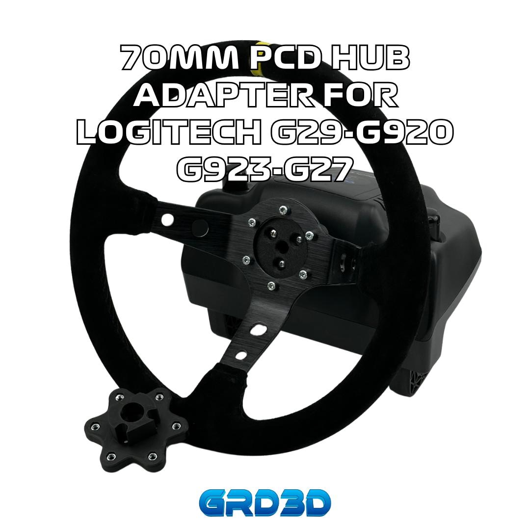 70mm PCD Hub Adapter for Logitech G29/G920/G923/G27 | Aftermarket Wheel ...