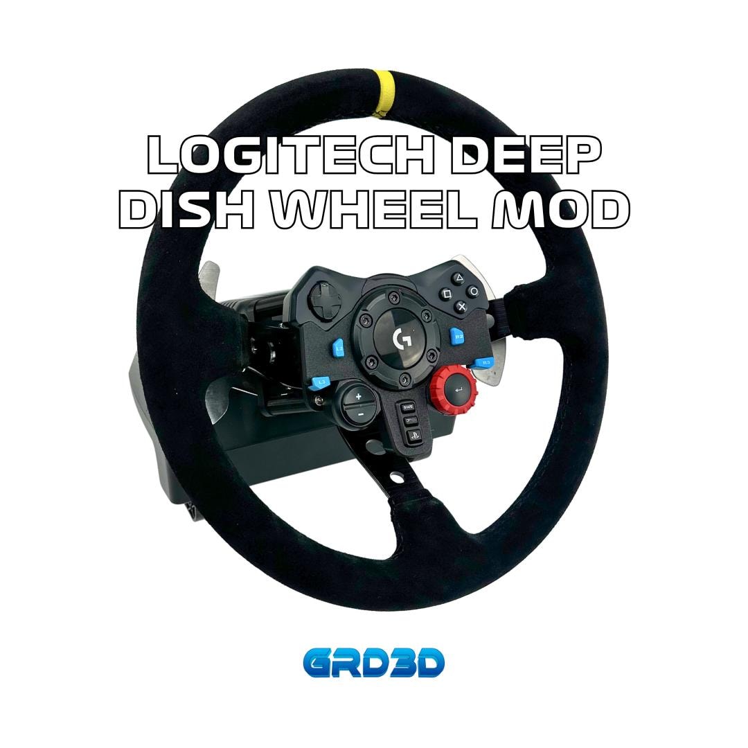 Logitech G29/G920/G923 Deep Dish Wheel Mod - Quick Release GRD3D - Etsy