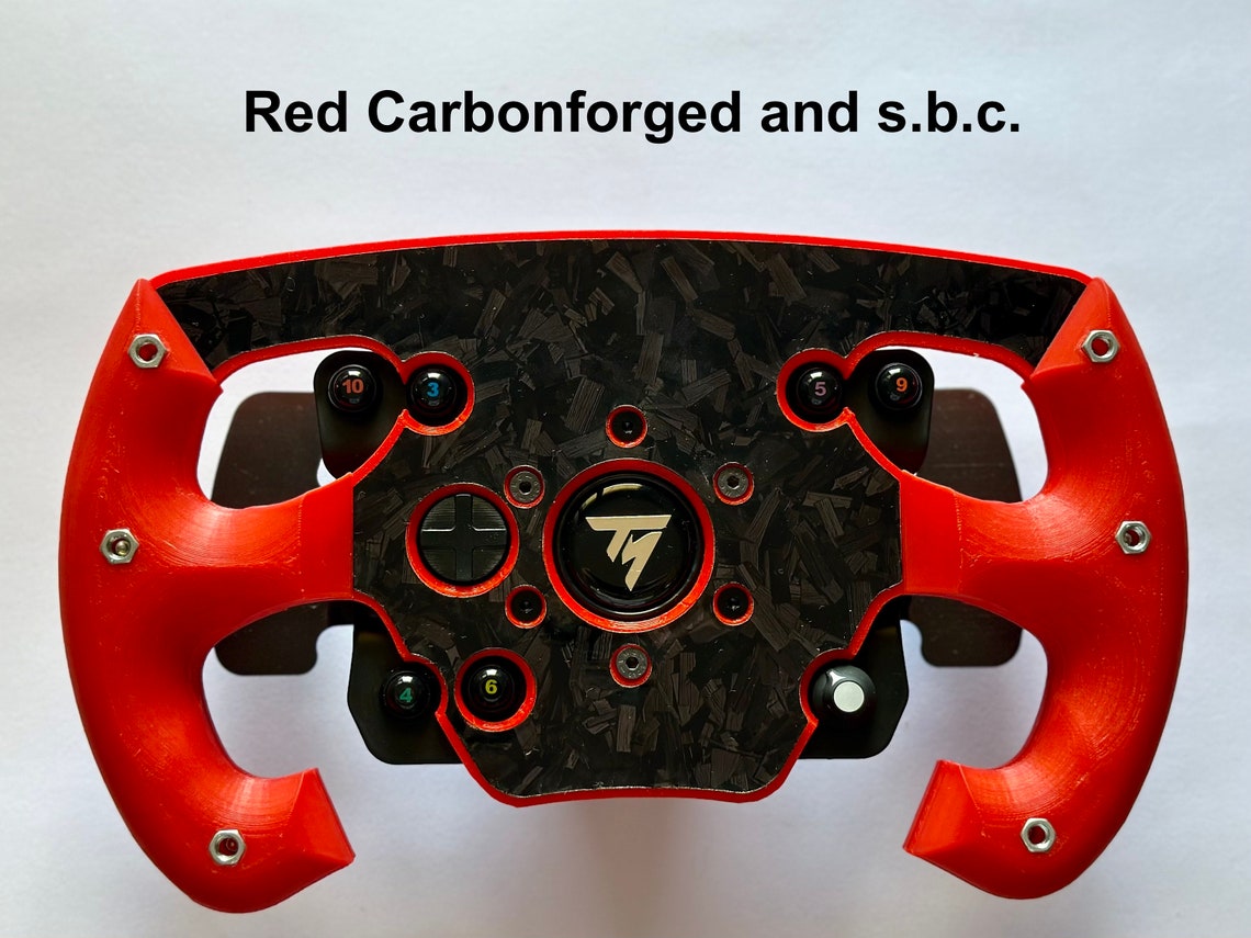 Red Version F1 Open Wheel Mod for Thrustmaster 599xx/tm Wheels - Etsy