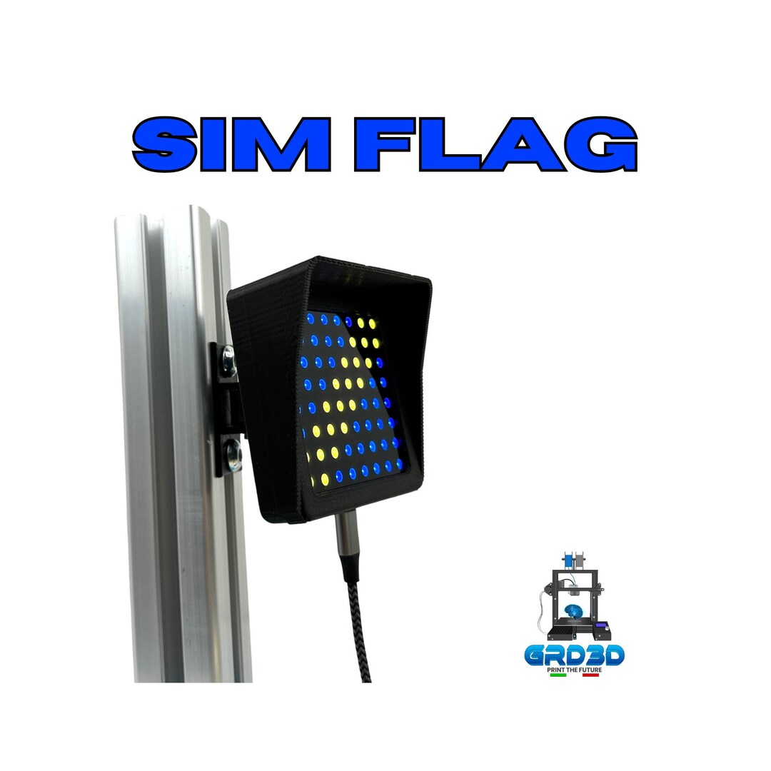 Racing Sim Iflag, Gear Indicator, Flag Display and Spotter V2 - Etsy
