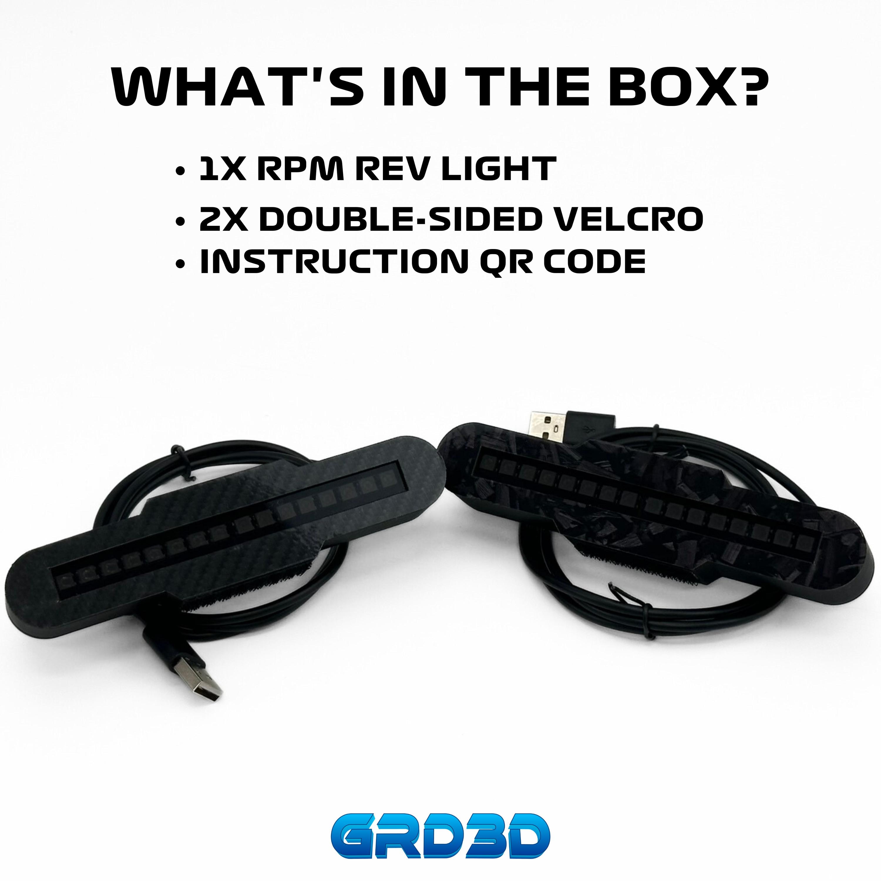 Sim Racing RPM Rev Lights, 16 Rgb Led, Plug & Play - Etsy